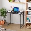 Fdw Computer Desk 32 Inch Length Study Writing Table, Adjustable Feet ...