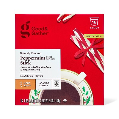 Brandclub - Naturally Flavored Peppermint Stick Light Roast Coffee ...