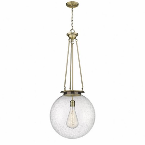 Innovations Lighting Beacon 1 - Light Pendant In Antique Brass : Target