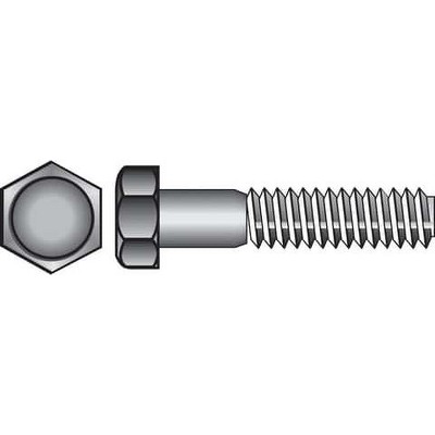 Hillman 1/4-20 In. D X 3-1/2 In. L Stainless Steel Hex Head Cap Screw ...