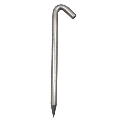 Moose Supply Astm Standard Steel Hook Stakes, 10 Pack, 1" X 18" : Target