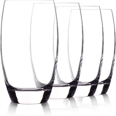 Luigi Bormioli Crescendo 20-ounce Beverage Drinking Glasses, 4-piece ...