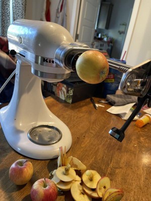 Kitchenaid Spiralizer Attachment With Peel, Core And Slice - Ksm1apc ...