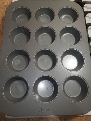 12ct Nonstick Aluminized Steel Muffin Pan - Figmint™ : Target