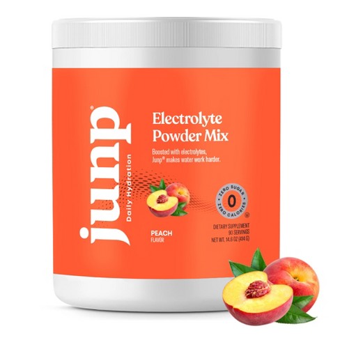 Junp Hydration Peach Flavor Electrolyte Powder, Electrolytes Drink Mix ...