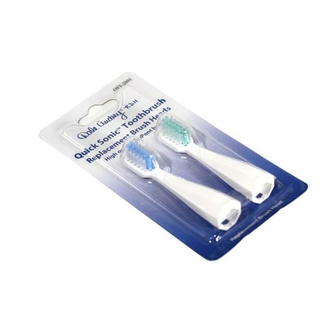 Dale Audrey Quick Sonic Toothbrush Replacement Heads 2 Pack - 1 Ct : Target