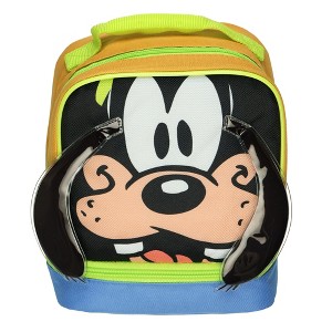 Disney Goofy Lunch Box Character 3D Ears 9" Insulated Dual Compartment ...