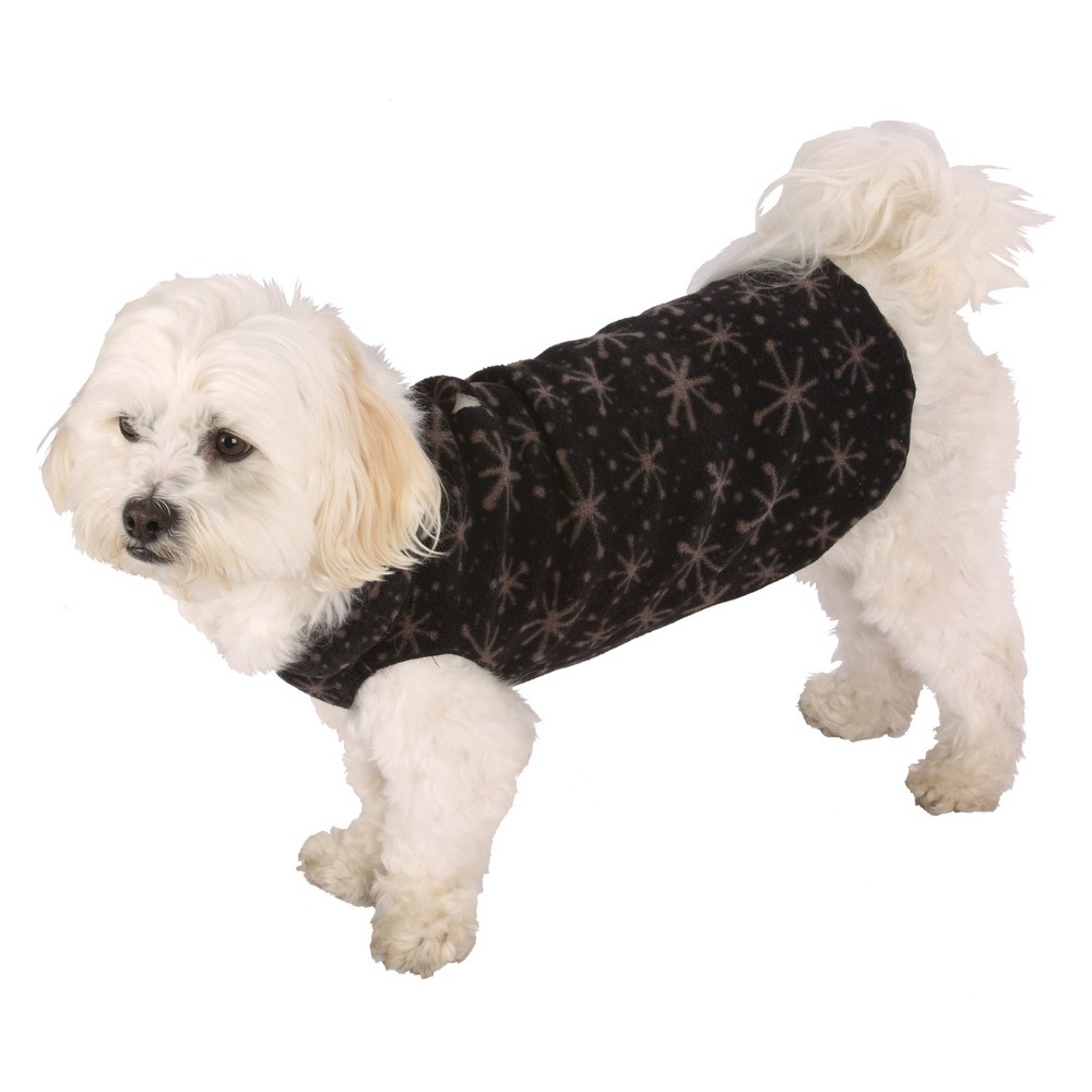 Ultra Paws Double Layer Dog Apparel - Black - M