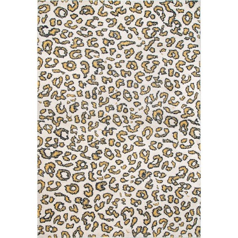 Nuloom Leopard Animal 7x9 Indoor Area Rug For Living Room Bedroom ...