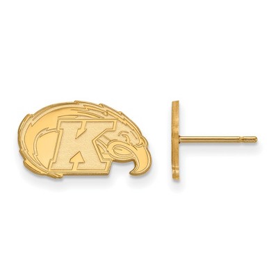 Black Bow Jewelry 14k Yellow Gold Plated Sterling Silver Kent State ...