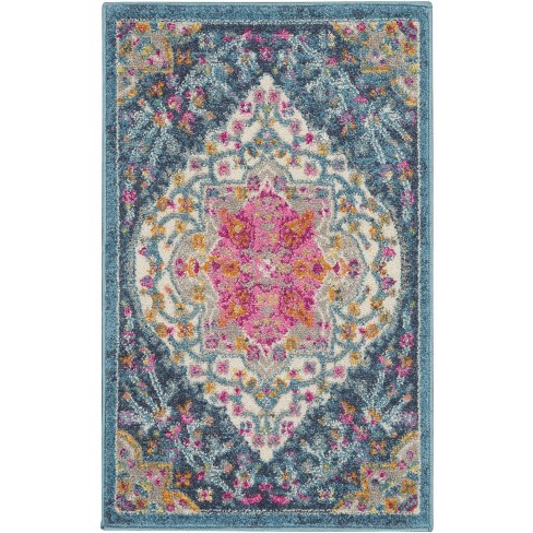 Nourison Passion Vibrant Farmhouse Indoor Rug Multicolor 1'10" X 2'10 ...