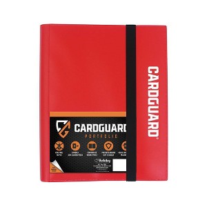 CardGuard Premium 9-Pocket Trading Card Pro-Folio - Red : Target
