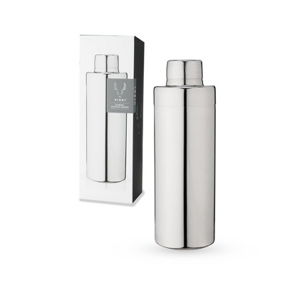 Viski Lightweight Cocktail Shaker Set, 24 Oz Streamlined Stainless ...