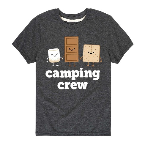 Boys' - Instant Message - Camping Crew S'mores Marshmallow Chocolate ...