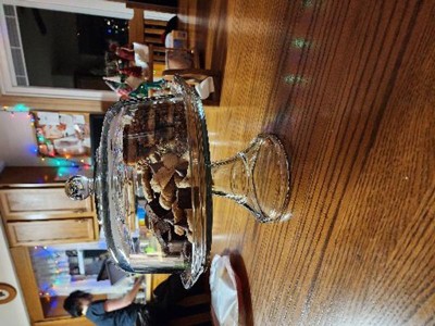 Classic Glass Cake Stand With Dome - Threshold™ : Target