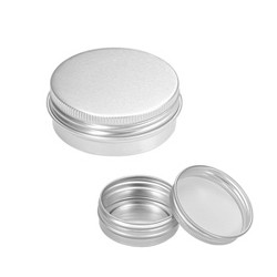 Unique Bargains Round Aluminum Cans Tin Can Screw Top Metal Lid ...
