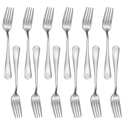 Unique Bargains Restaurant Dinner Metal Tableware Flatware Serving ...