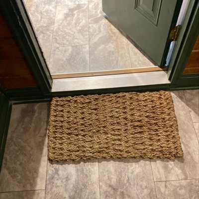 Basket Weave Jute Doormat Natural - Hearth & Hand™ With Magnolia : Target