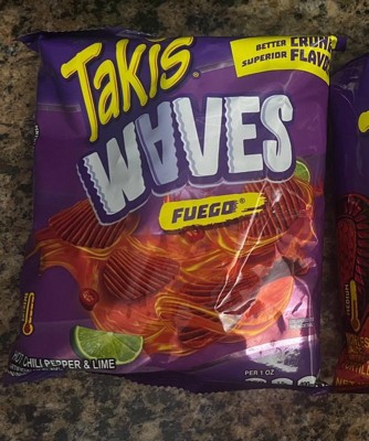Takis Waves Fuego Wavy Potato Chips - 8oz : Target
