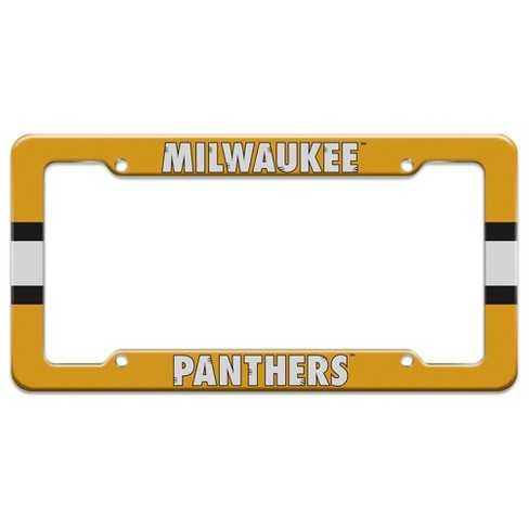 Milwaukee Panthers Stripes License Plate Tag Frame : Target