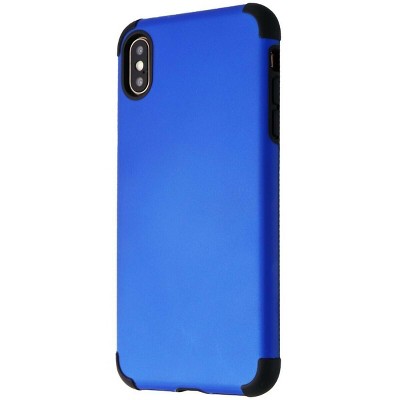 Verizon Rubberized Slim Case For Iphone Xr - Purple/black : Target