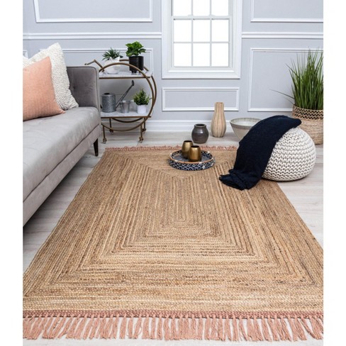 Rugs America Naomi No10e Border Geometric/solid Area Rug : Target