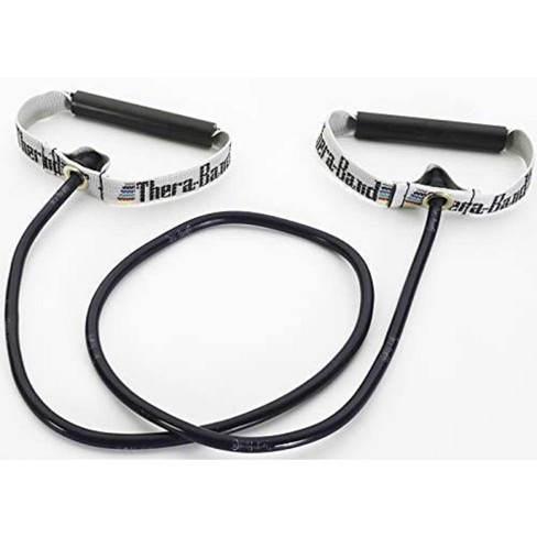 Theraband Resistance Tubing, Hard Pvc Handles, 48 In, Blue, Extra Heavy ...