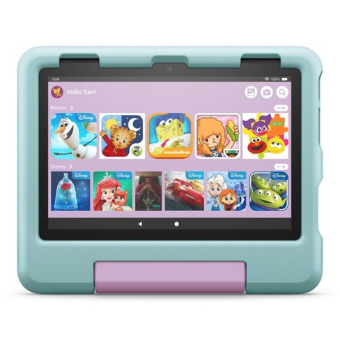 Amazon Fire Hd 8" 32gb Kids Tablet - (2022 Release) - Disney Princess ...