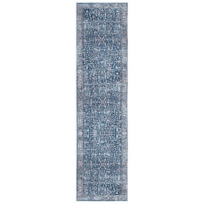 Everwash Callaghan Edith Distressed Vintage Machine Washable Runner ...