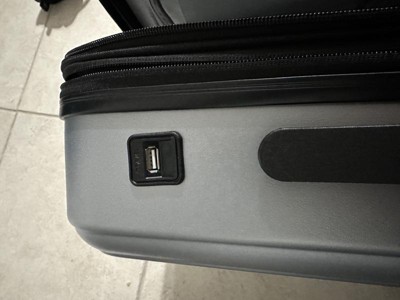 Travel Select Snowcreek Matte 3pc Hardside Spinner Luggage Set With Usb ...