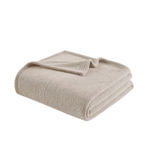 Beautyrest King Dream Soft All Season Warm Comfort Solid Neutral ...