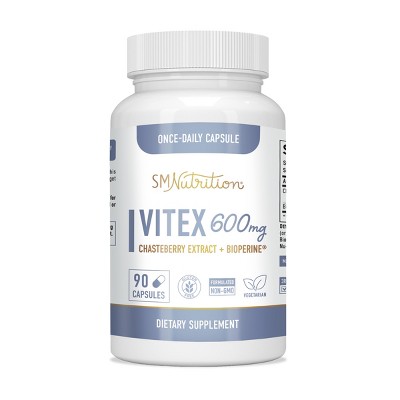 Vitex 600mg Capsules, Smnutrition, 90ct : Target
