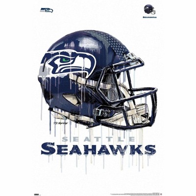 Trends International Nfl Seattle Seahawks - Drip Helmet 20 Magnetic ...