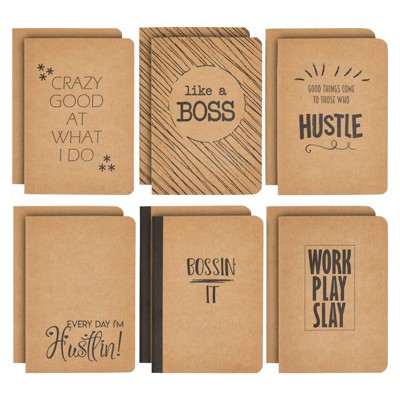 Paper Junkie 12 Pack Small Inspirational Journals For Kids With ...