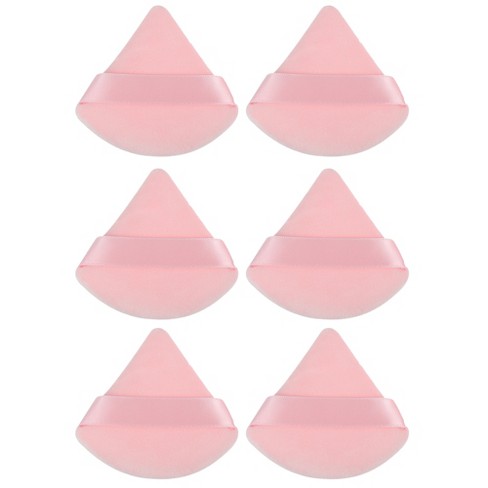 Unique Bargains Soft Triangle Puff Loose Powder Blender Beauty Makeup ...