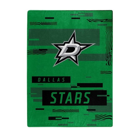 Nhl Dallas Stars Digitized 60 X 80 Raschel Throw Blanket : Target