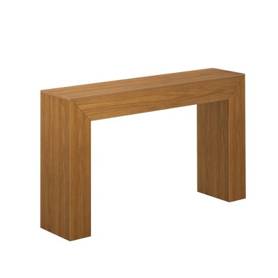 Plank+Beam Grand Console table, 56" Solid Wood Modern Sofa Table ...