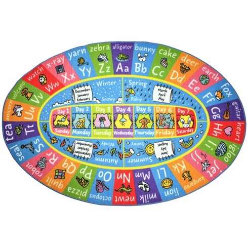 Kc Cubs Boy & Girl Kids Abc Alphabet, Seasons, Months & Days ...