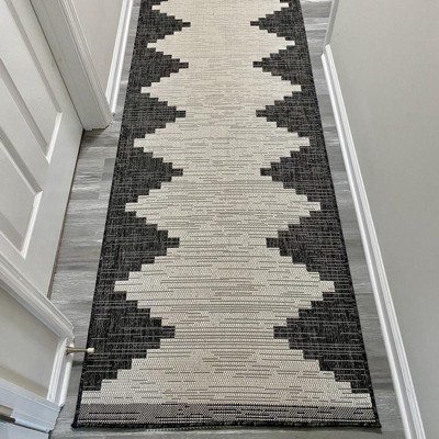 9'2"x12' Mod Desert Outdoor Rug Neutral - Threshold™: Woven ...