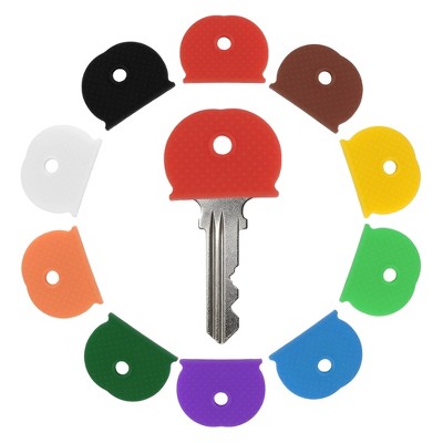 Unique Bargains U-shaped Key Covers Caps for Flat Key Head 24 Pcs : Target
