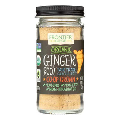 Frontier Co-op Organic Ground Ginger Root, 16 Oz (453 G) : Target