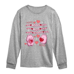 Boys' - CapyFun - Capybara Valentine's Charm Bracelet Long Sleeve ...