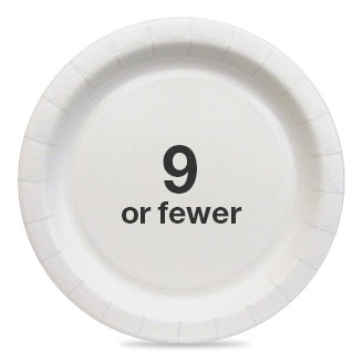 paper plates : Target