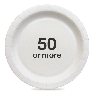 paper plates : Target