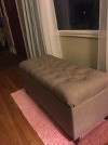 Tufted Storage Bench - HomePop : Target