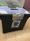 Sterilite Medium Letter File Box Black : Target